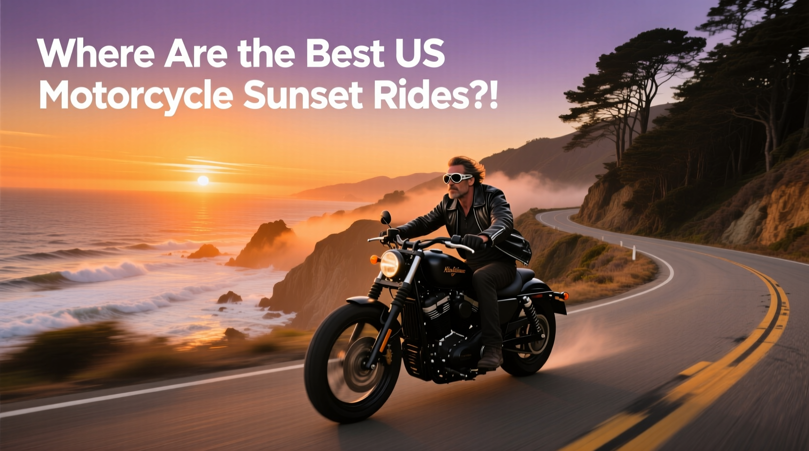 Scenic Motorcycle Sunset Rides Guide: Coastal & Mountain Views