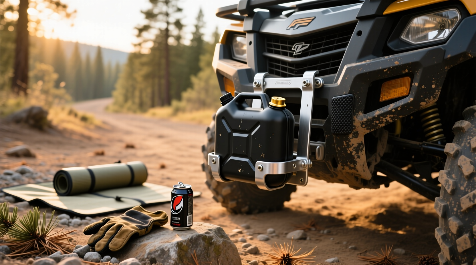 How to Choose & Install an ATV Gas Can Mount Safely
