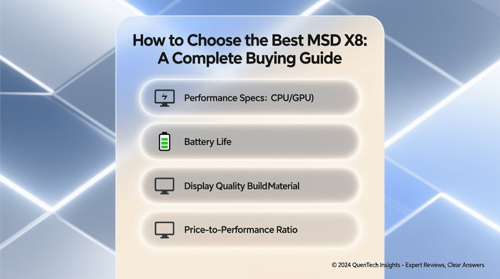 How to Choose the Best MSD X8: A Complete Buying Guide