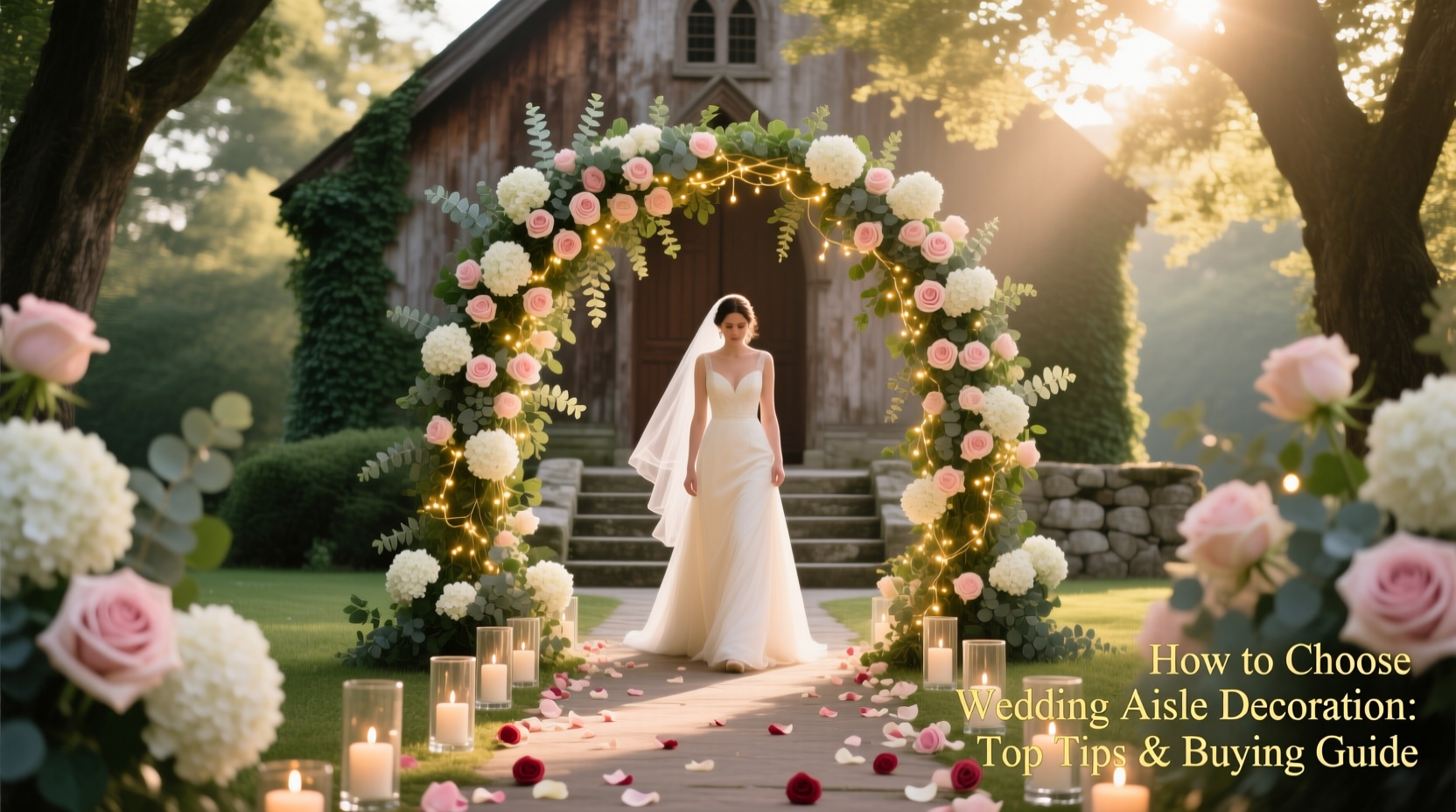 How to Choose Wedding Aisle Decoration: Top Tips & Buying Guide