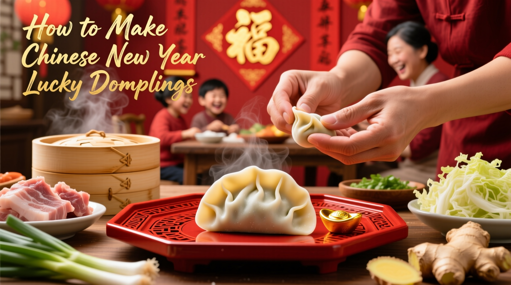 How to Make Chinese New Year Lucky Dumplings