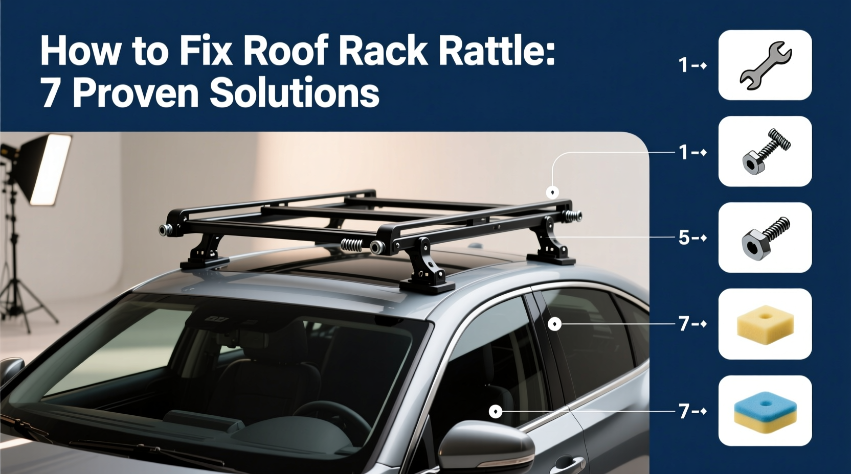 How to Fix Roof Rack Rattle: 7 Proven Solutions