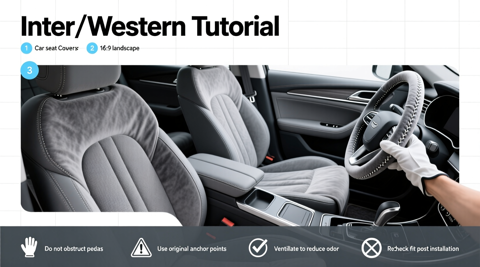 How to Choose Car Seat Covers and Steering Wheel Cover Set