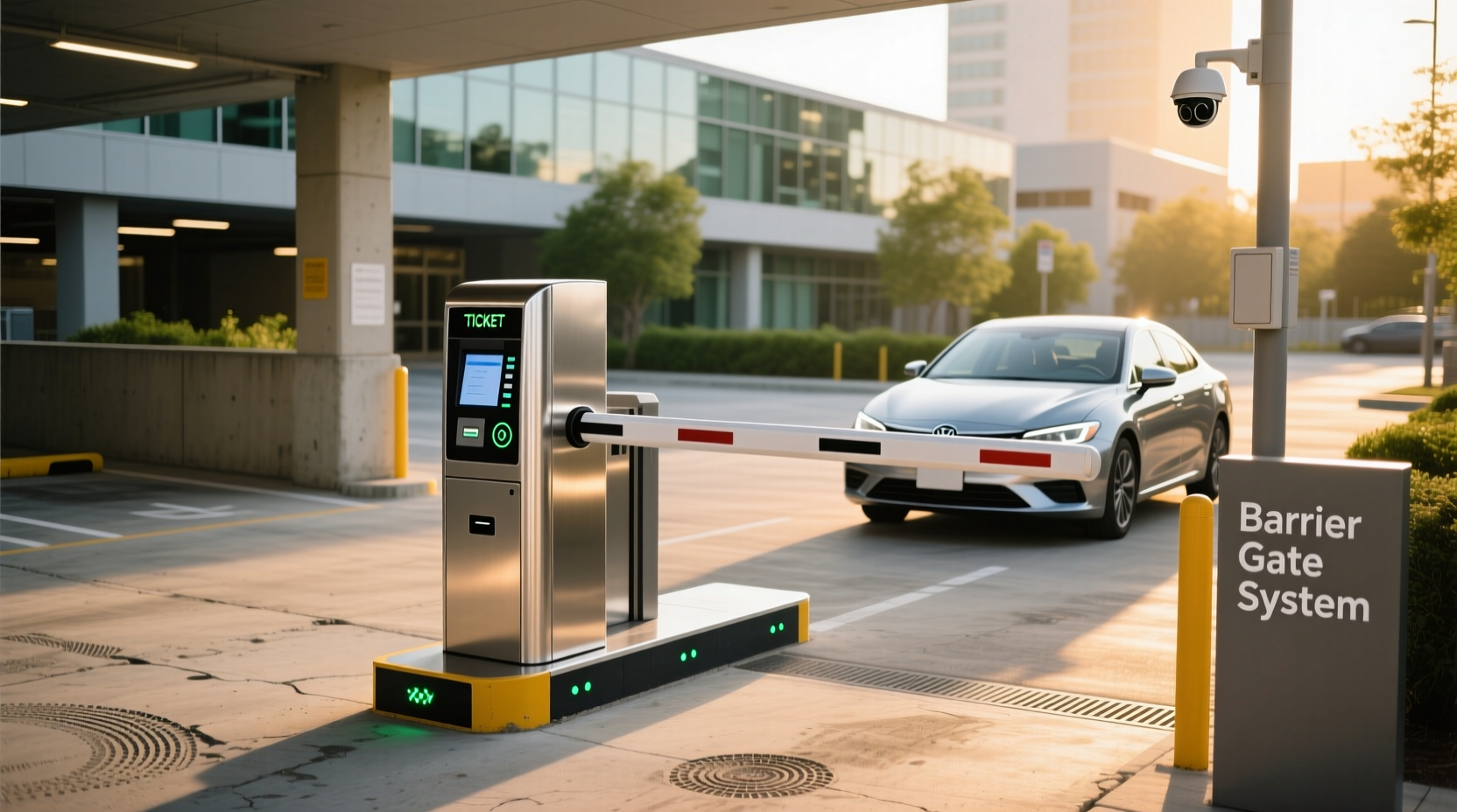 How to Choose Barrier Gate with Car Parking Ticket Machine: Buying Guide