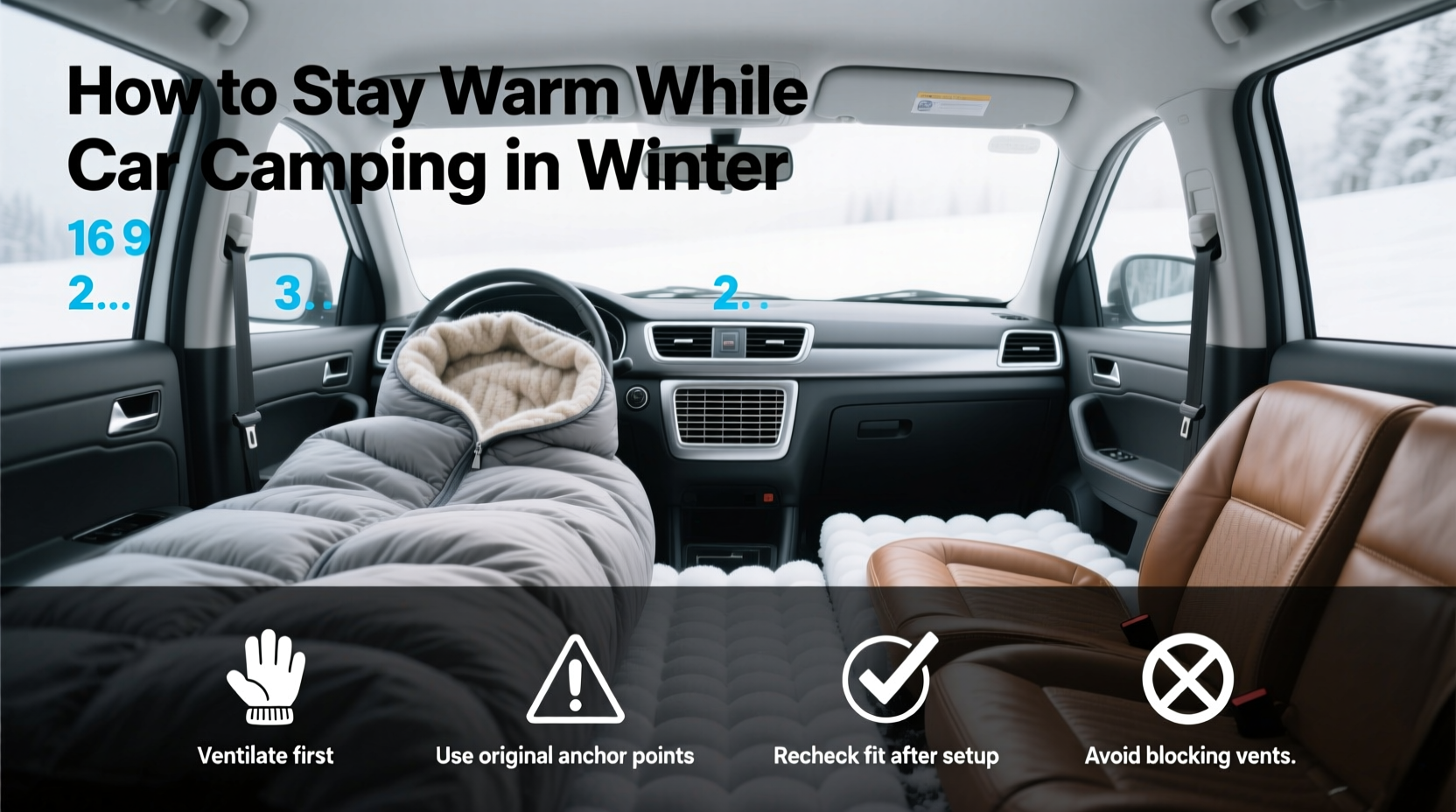 How to Stay Warm Winter Car Camping: Buying Guide