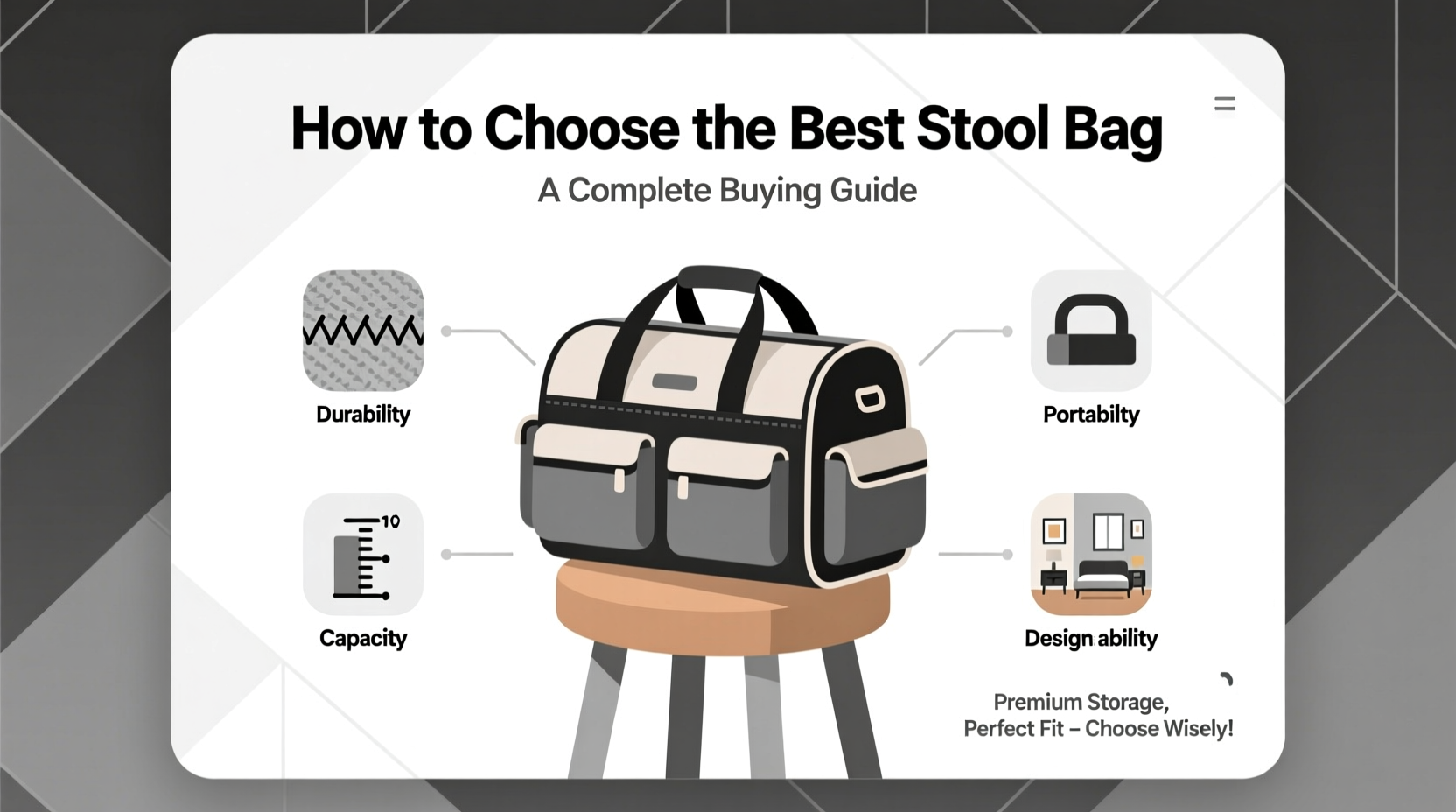 How to Choose the Best Stool Bag: A Complete Buying Guide