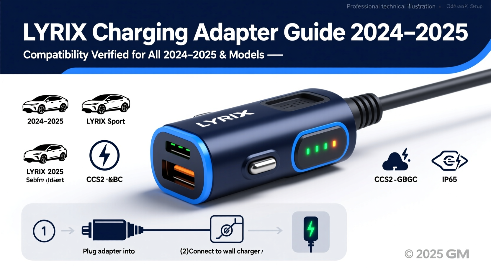 LYRIQ Charging Adapter Guide: 2024–2025 Compatibility & Setup