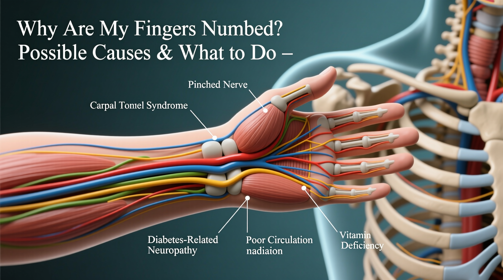Why Are My Fingers Numb Possible Causes And What To Do