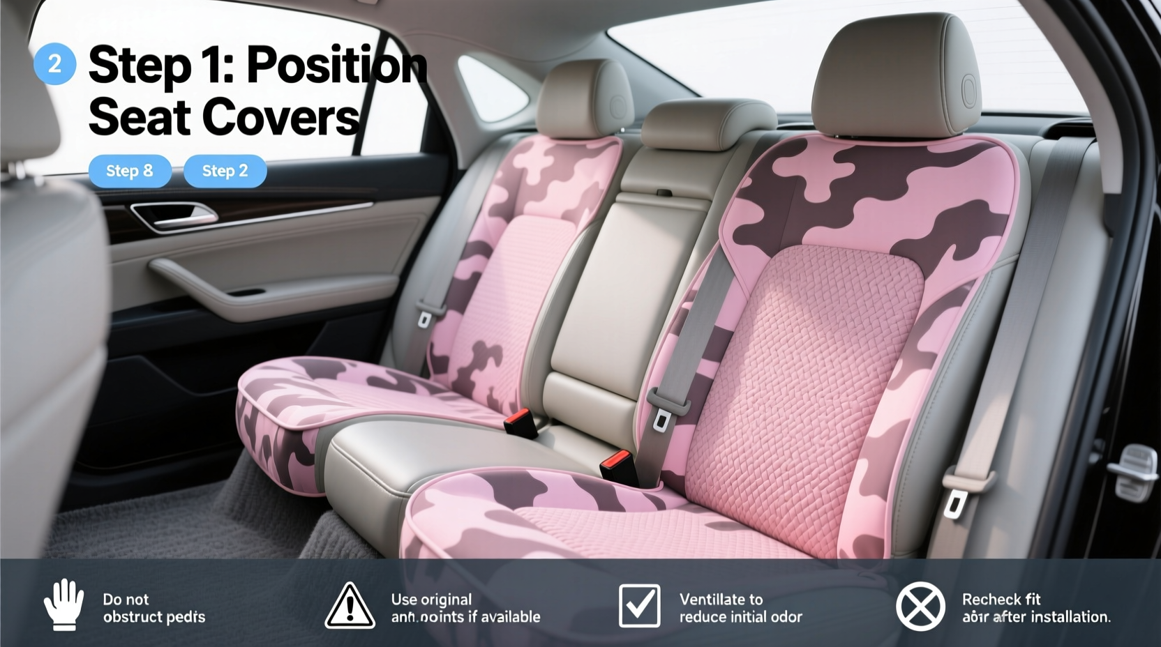 How to Choose Camo with Pink Seat Covers: Buying Guide