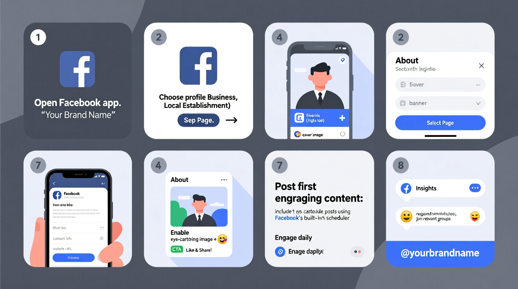 Step By Step Guide To Creating And Optimizing A Facebook Page On Mobile ...
