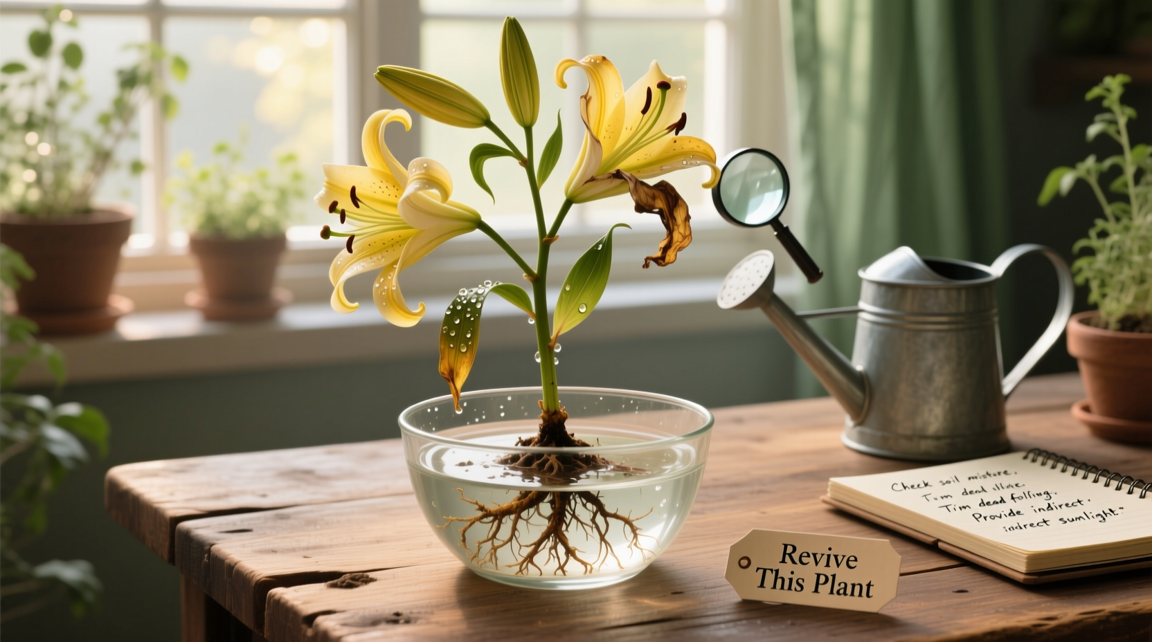How to Revive a Dying Easter Lily at Home