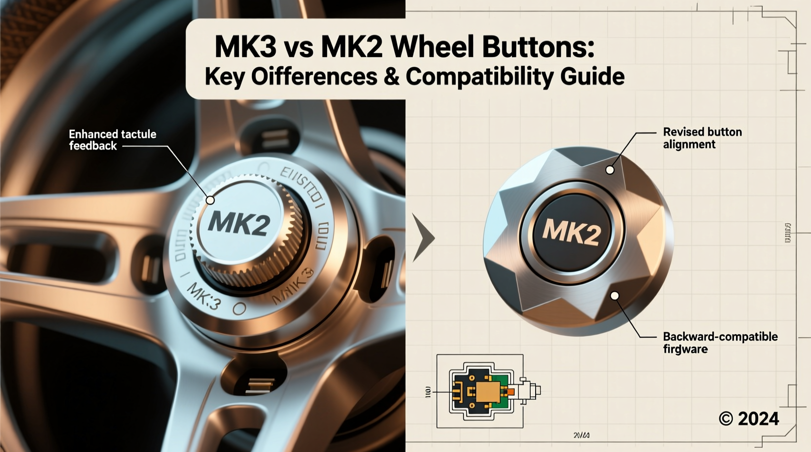 MK3 vs MK2 Wheel Buttons: Key Differences & Compatibility Guide