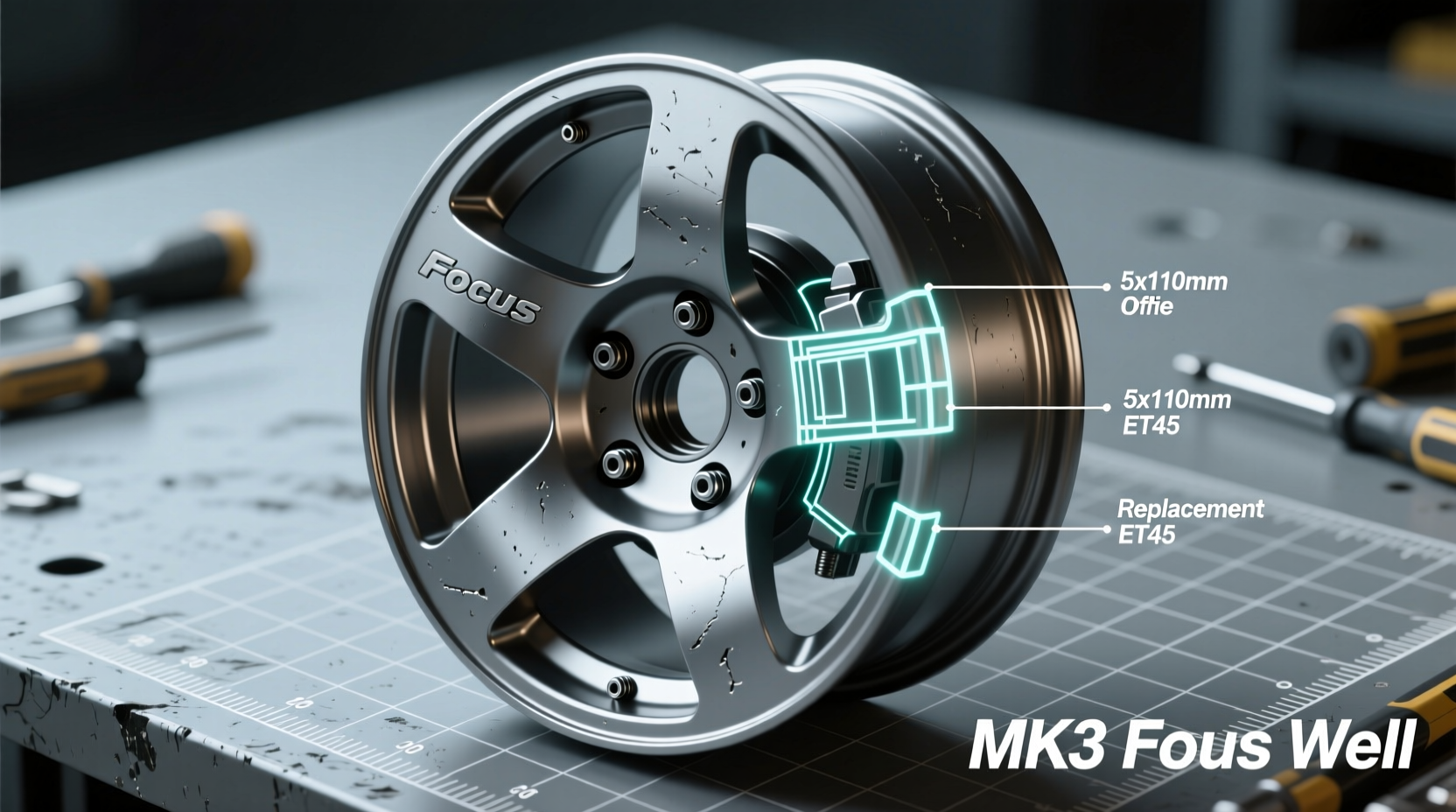 MK3 Focus Wheel Replacement: Exact Fit, Bolt Pattern & Offset Guide