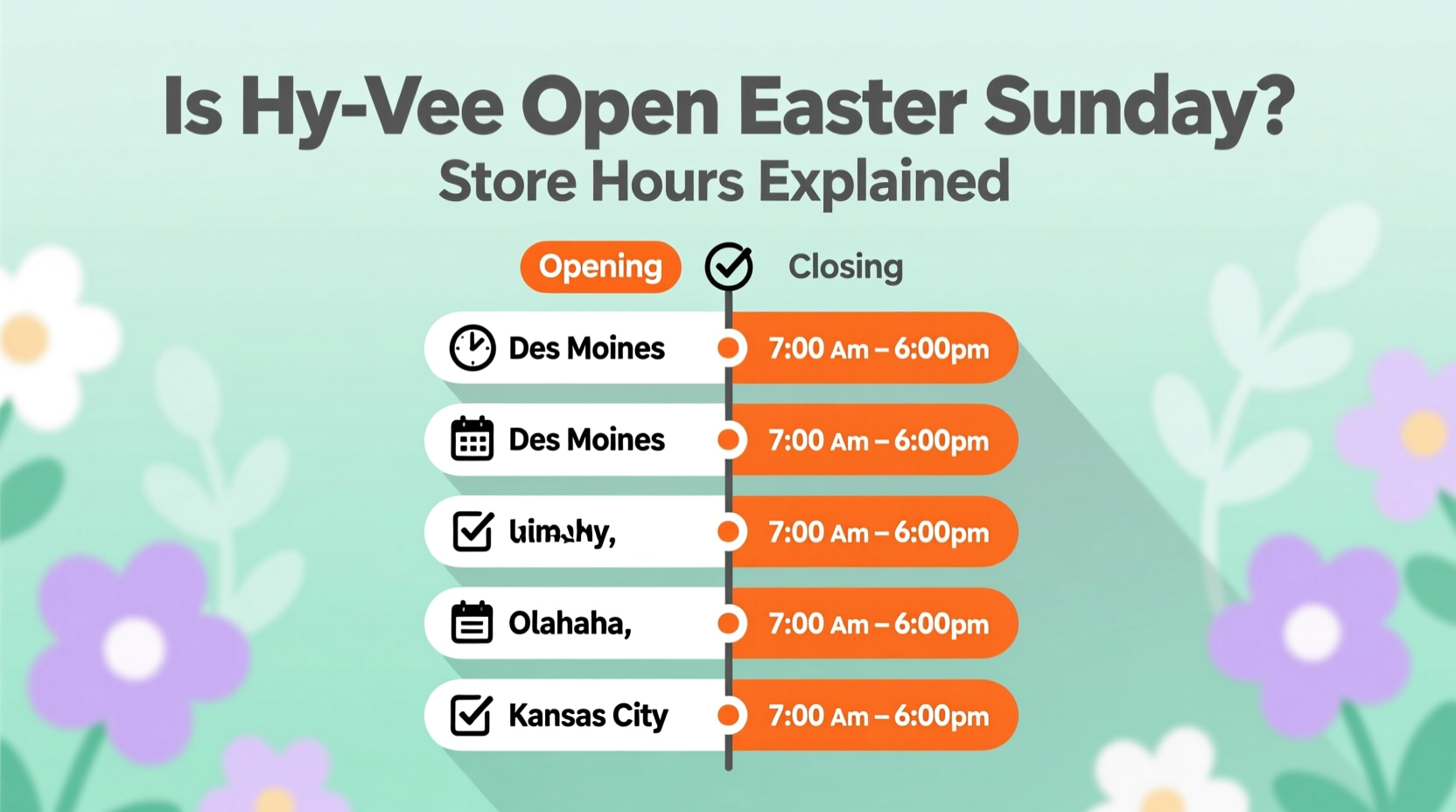 Is Hy-Vee Open Easter Sunday? Store Hours Explained
