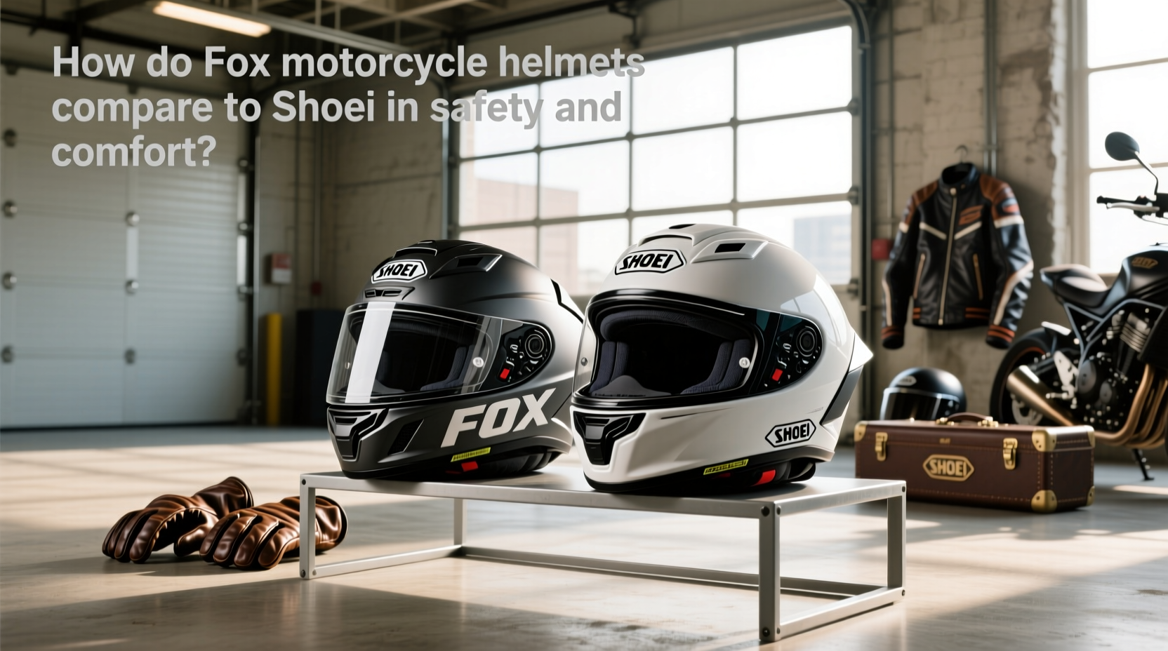 Fox vs Shoei Motorcycle Helmets Guide