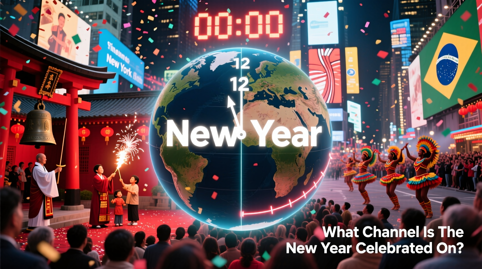 What Channel Is the New Year Celebrated On?