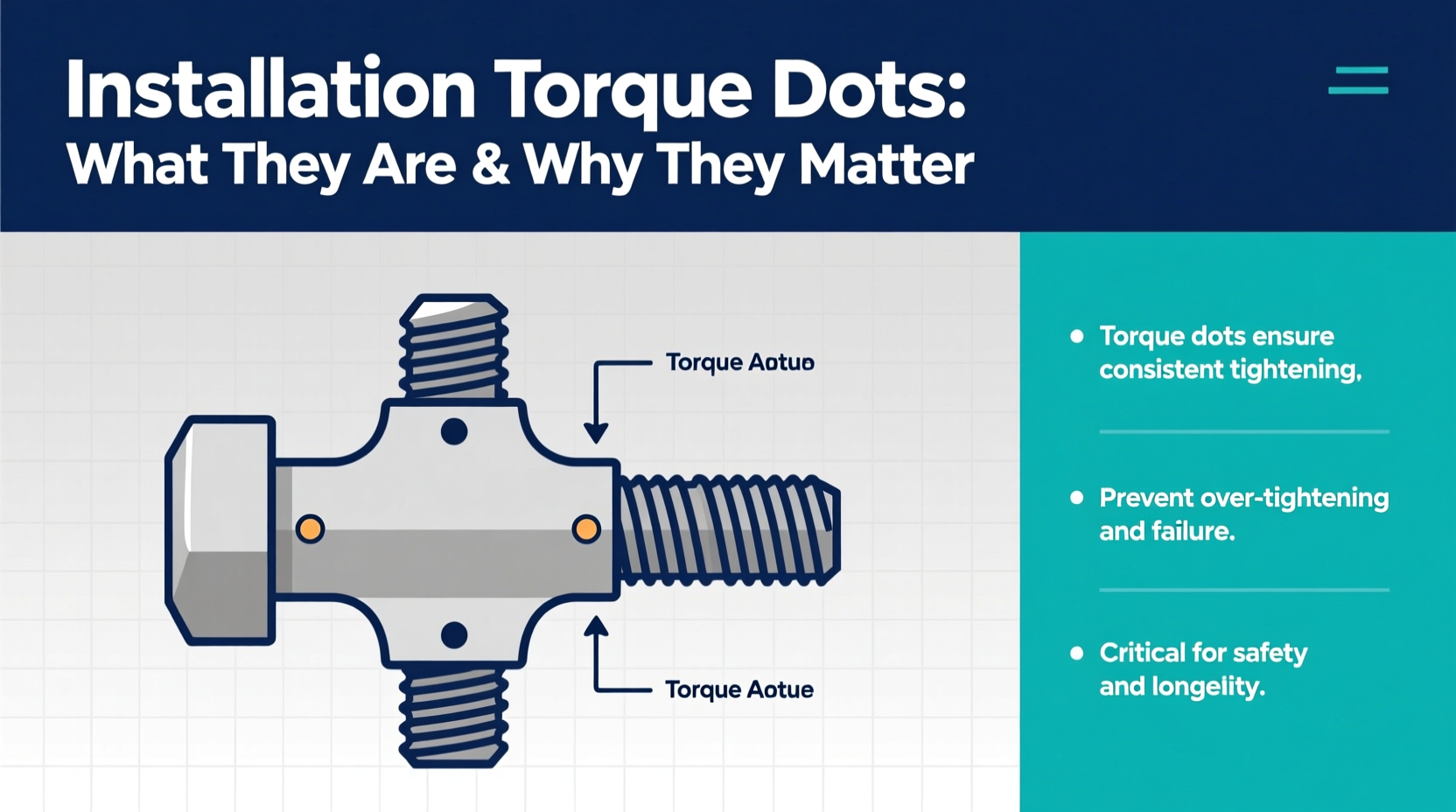 Installation Torque Dots: What They Are & Why They Matter
