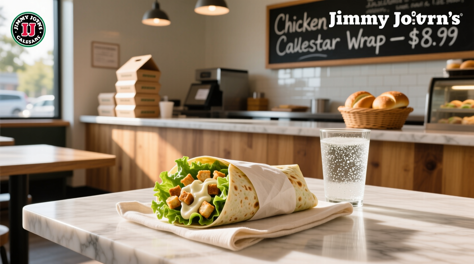 Chicken Caesar Wrap Jimmy John's Guide: How to Make It Healthier