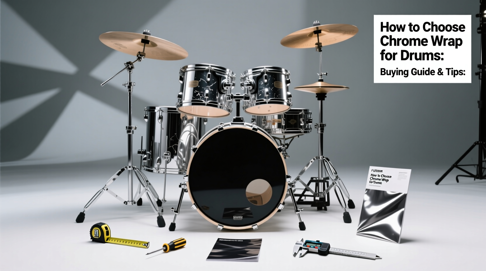 How to Choose Chrome Wrap for Drums: Buying Guide & Tips