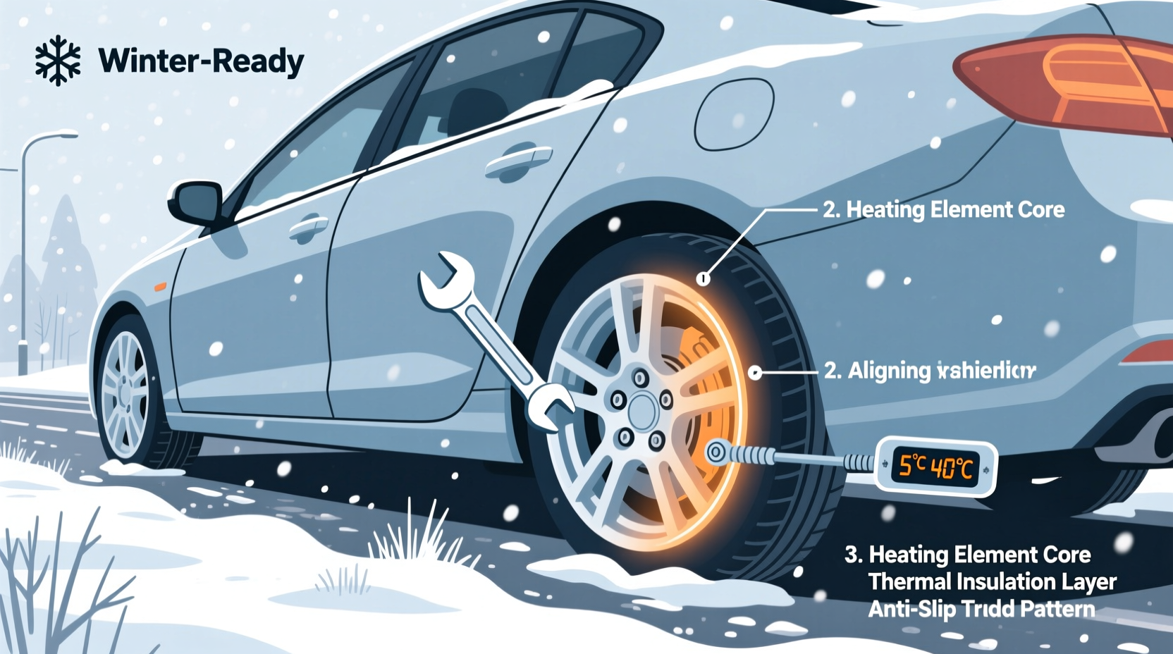 Aveo Heated Wheel Installation Guide for Winter Driving