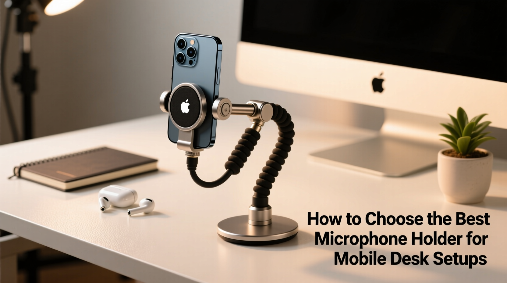 How to Choose the Best Microphone Holder for Mobile Desk Setups