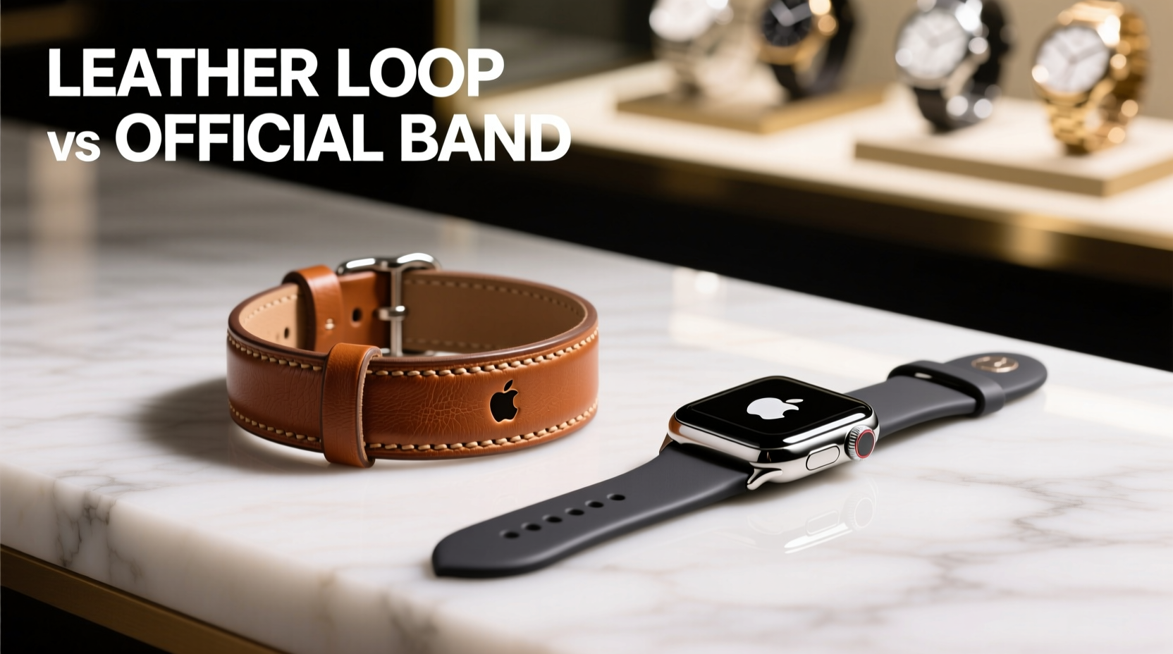 Apple Leather Loop Vs Official Band Is The Premium Price Really Worth It