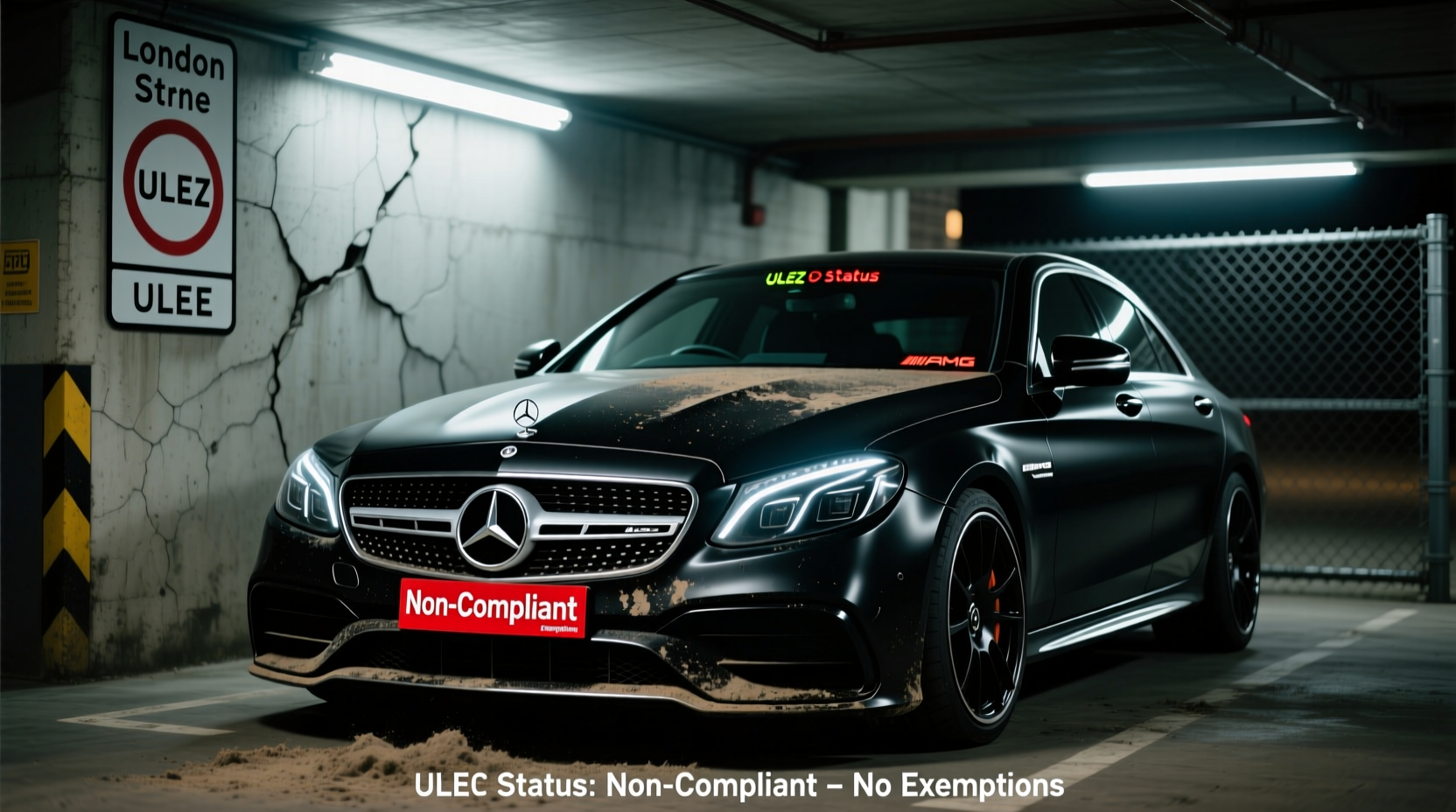 W211 AMG ULEZ Compliance in 2026: Not Compliant & No Exemptions