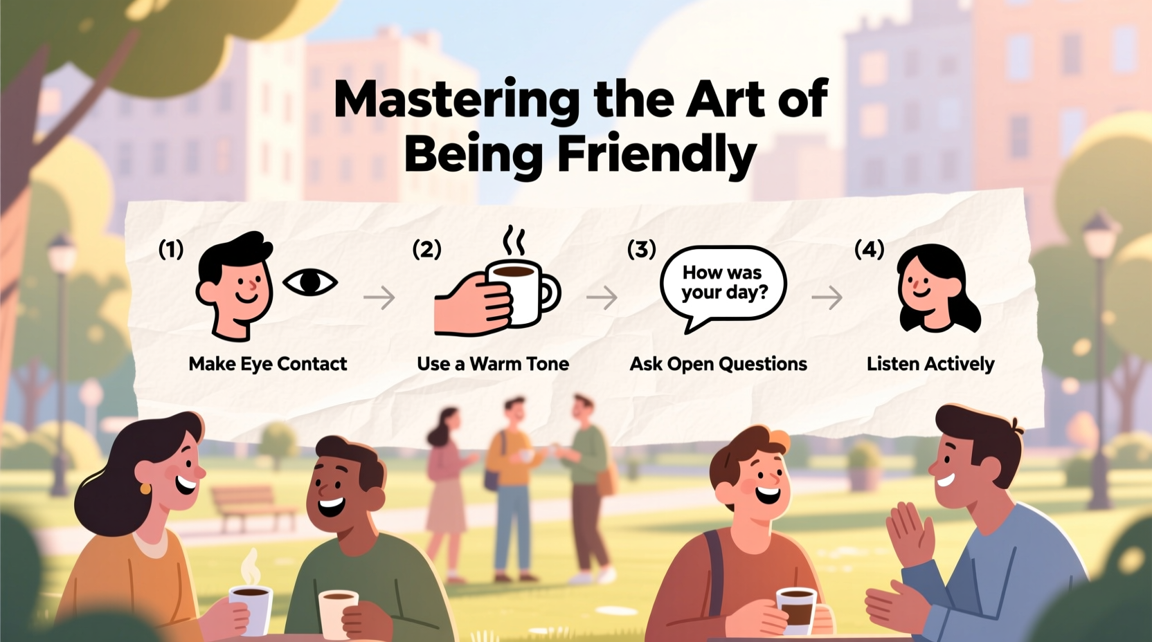 Mastering The Art Of Being Friendly Practical Steps To Build Genuine ...