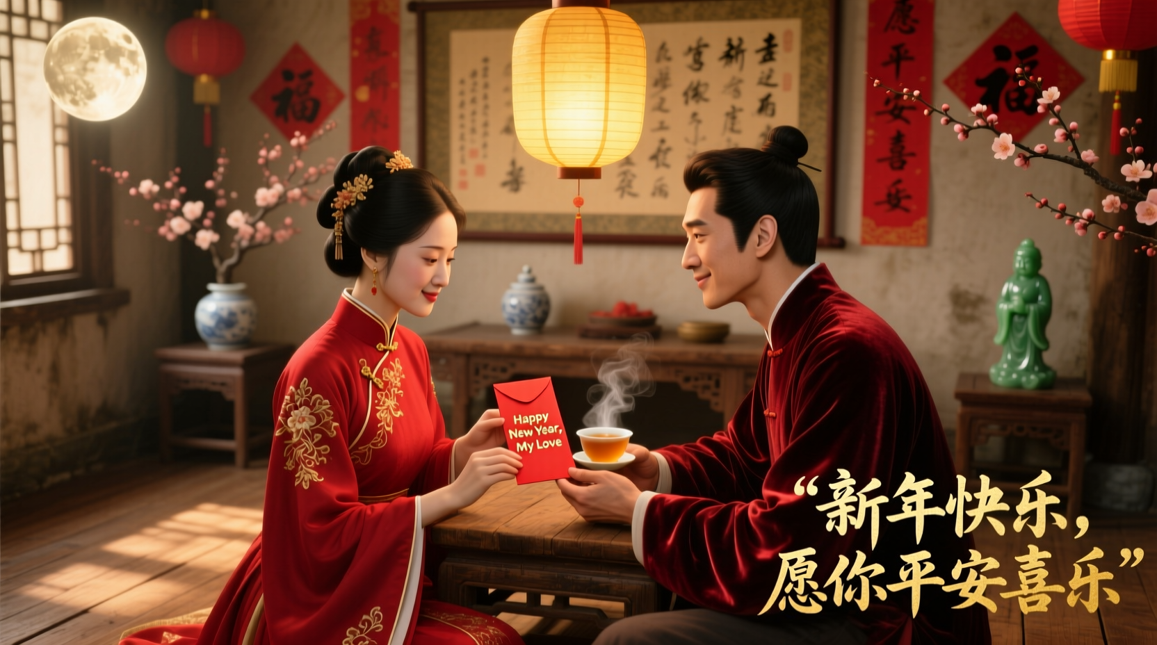 How to Wish Your Husband Happy New Year with Meaning