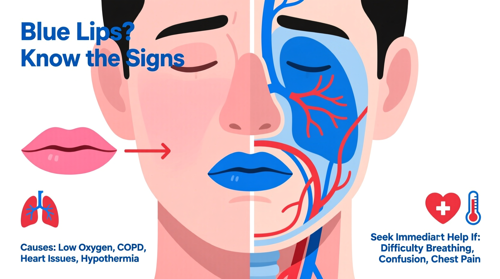 Blue Lips Causes Symptoms And When To Seek Help