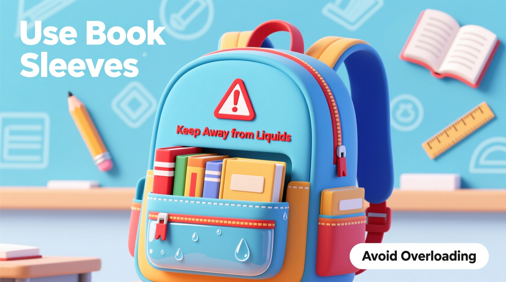 Smart Tips For Protecting Books In A School Backpack Keep Your Reads ...