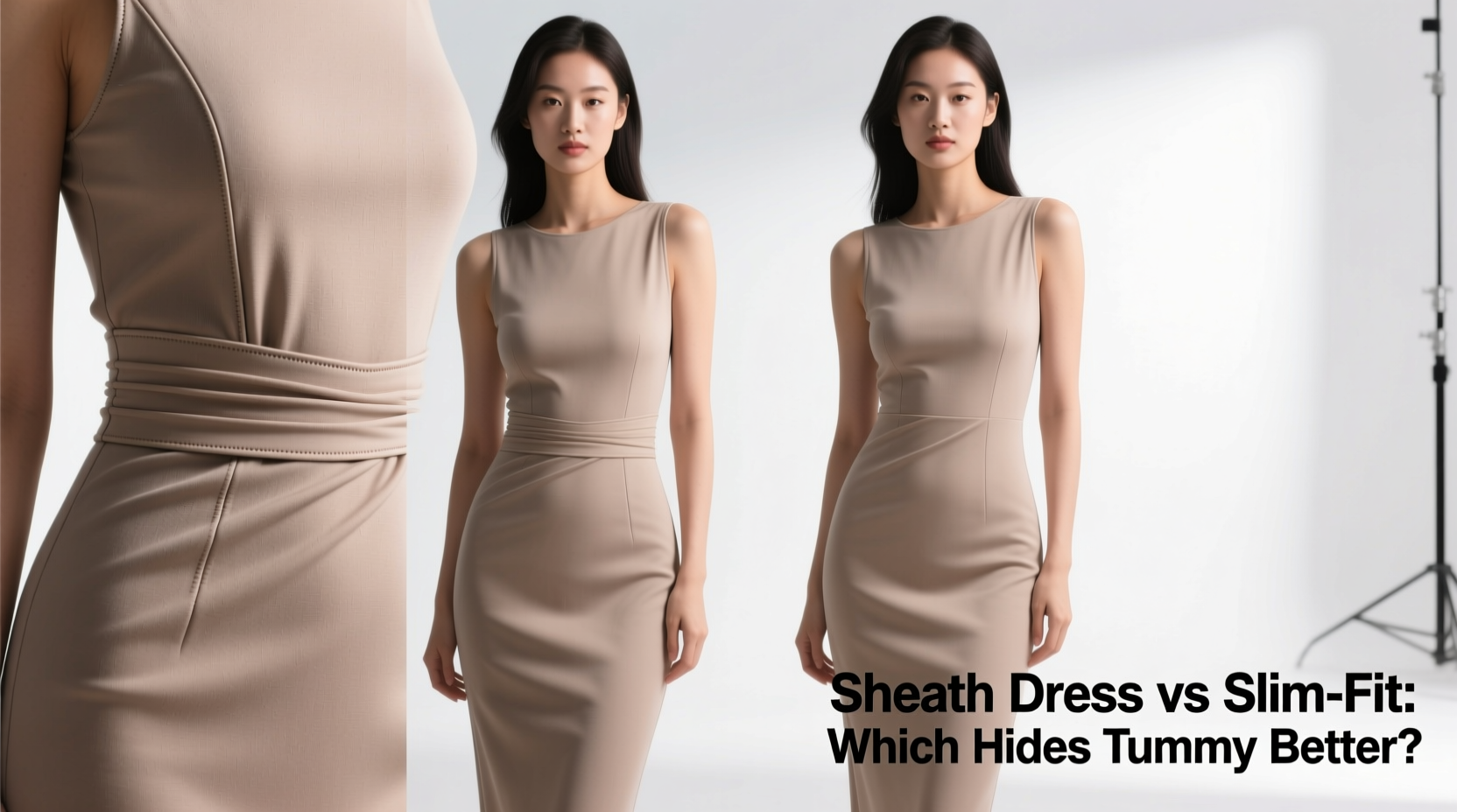 Slim Fit Vs Sheath Dress Which One Actually Hides The Tummy Better