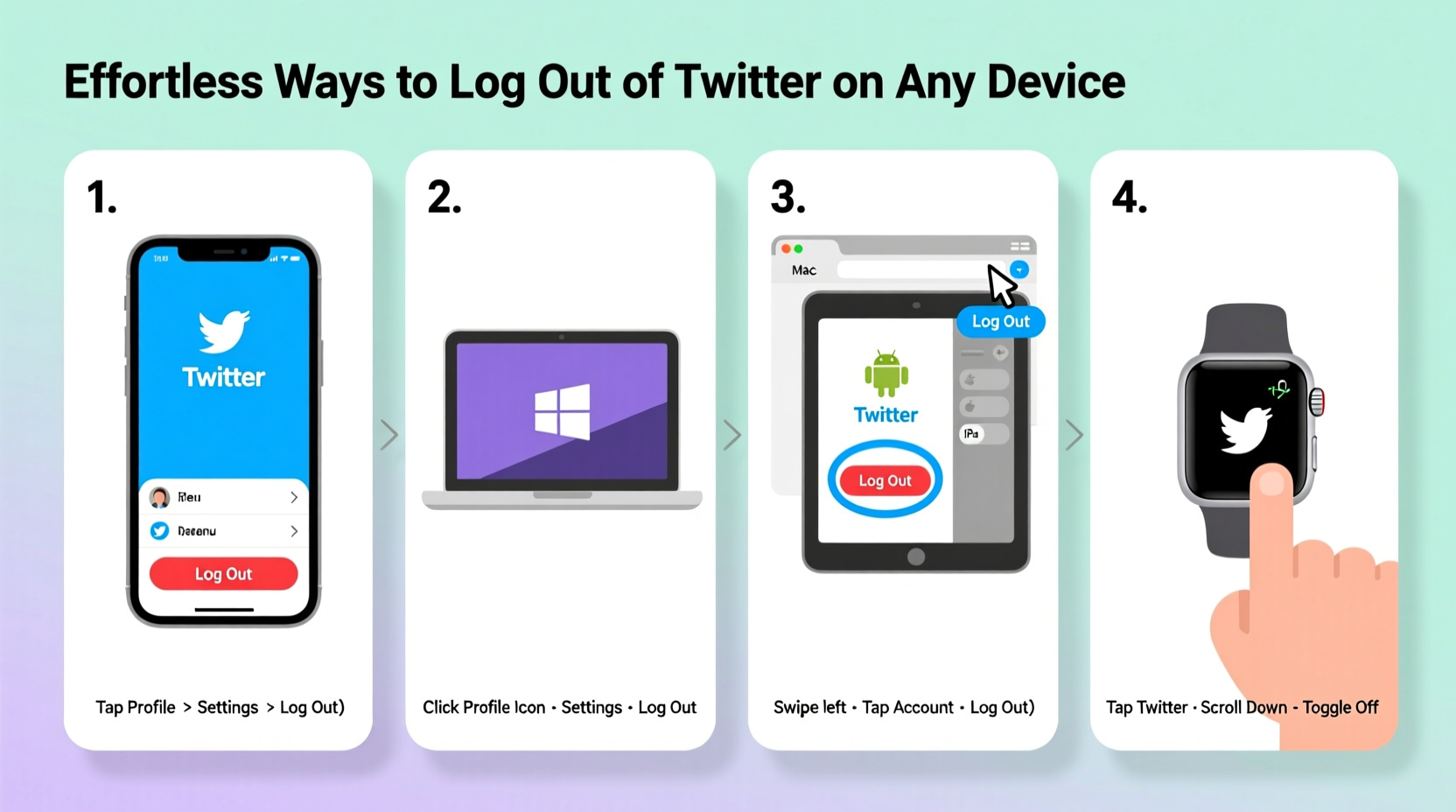 Effortless Ways To Log Out Of Twitter On Any Device A Step By Step Guide