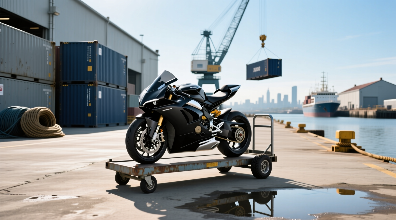 How to Put a Motorcycle on a Dolly: A Practical Guide