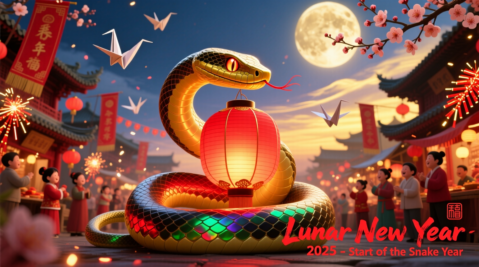 Lunar New Year 2025: January 29, Start of the Snake Year
