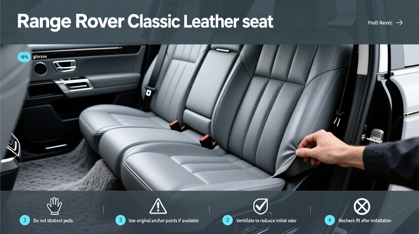 How to Choose Range Rover Classic Leather Seat Covers: Buying Guide