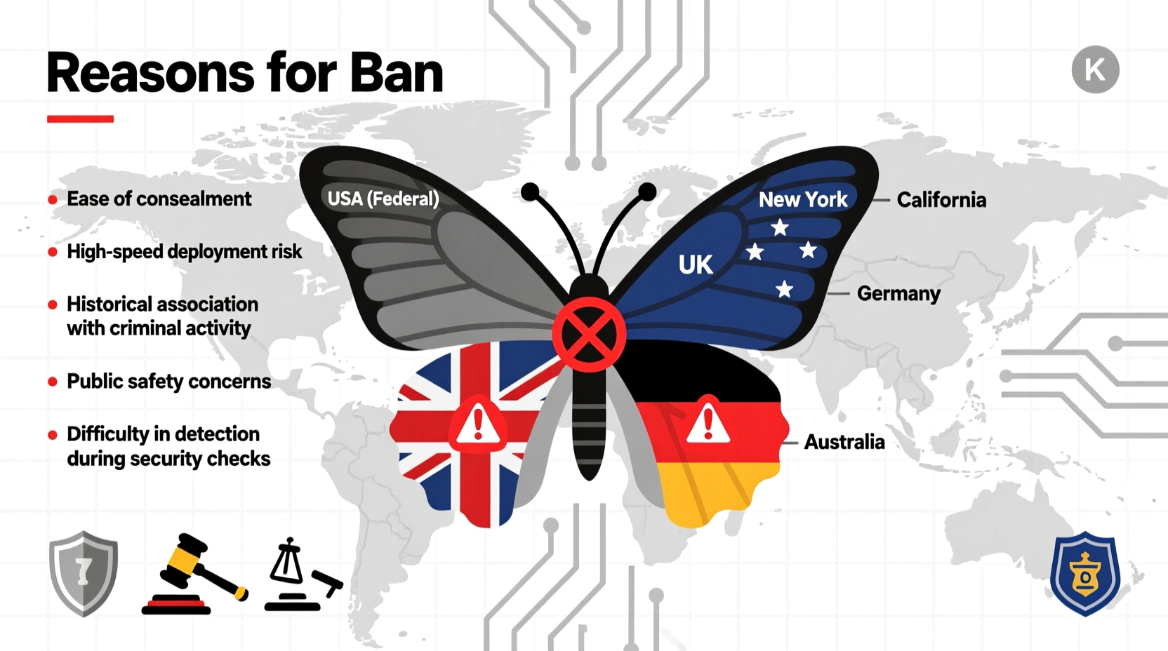 Why Are Balisongs Butterfly Knives Illegal Laws Reasons