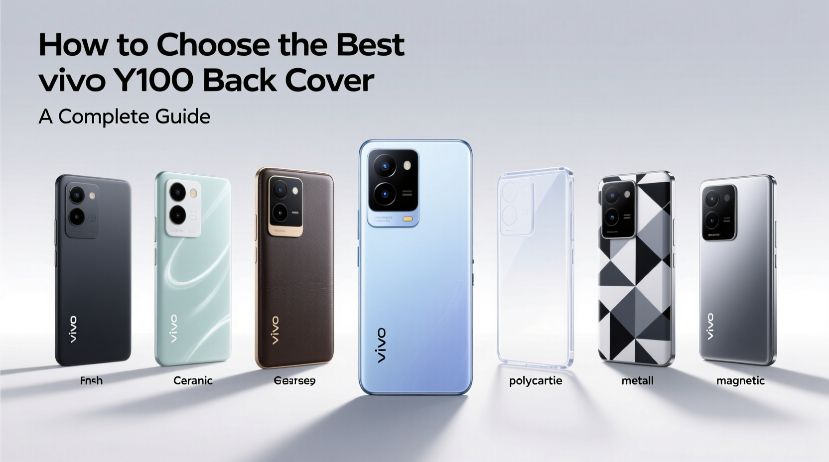 How to Choose the Best vivo Y100 Back Cover: A Complete Buying Guide
