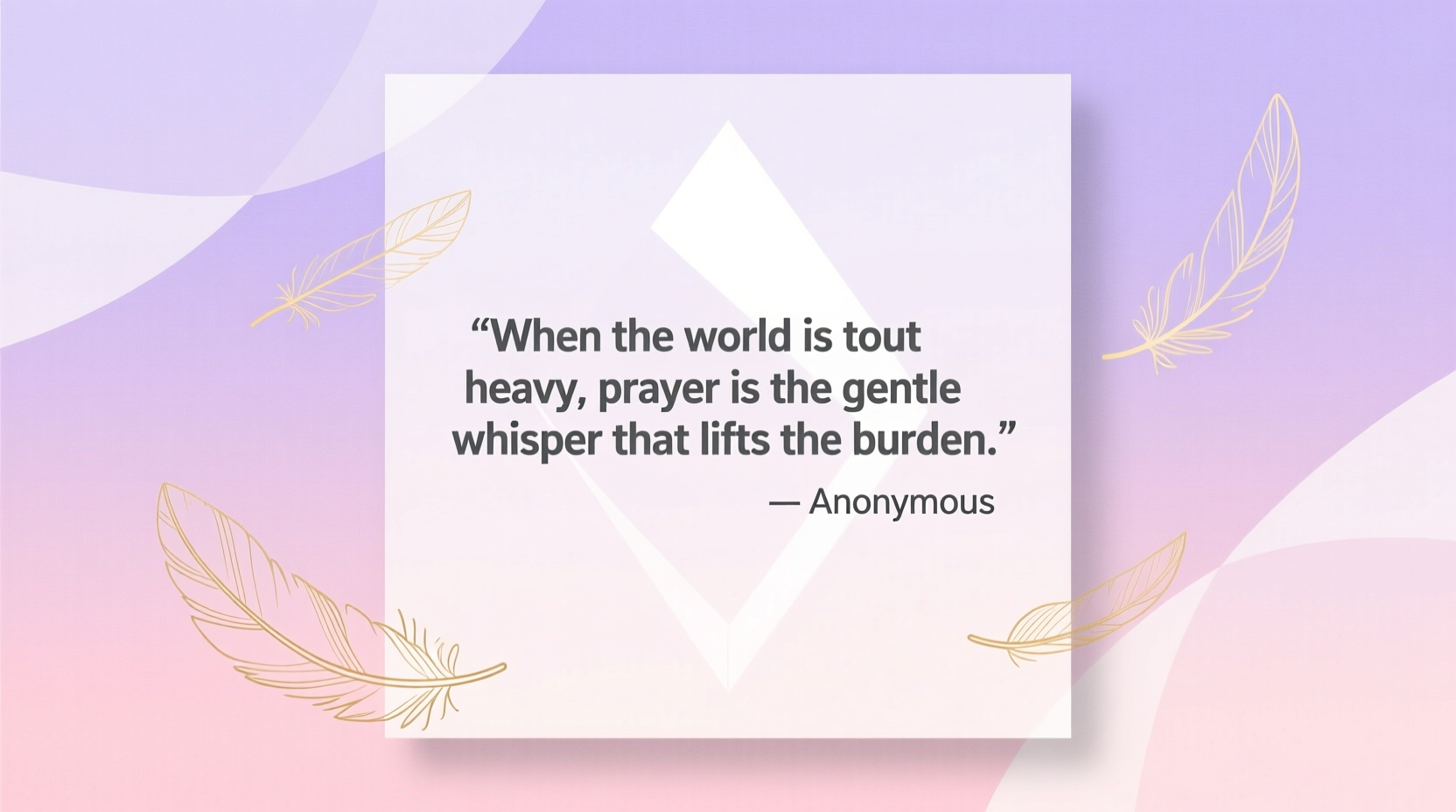 Prayer Is the Answer: Inspirational Quotes