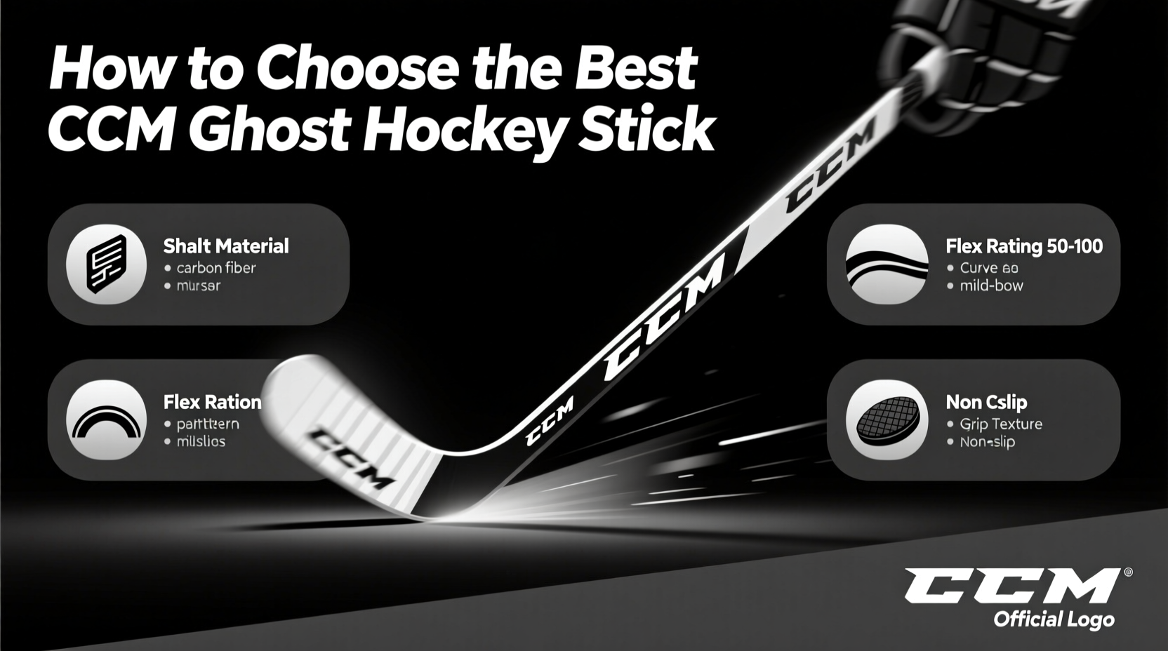 How to Choose the Best CCM Ghost Hockey Stick: A Complete Buying Guide