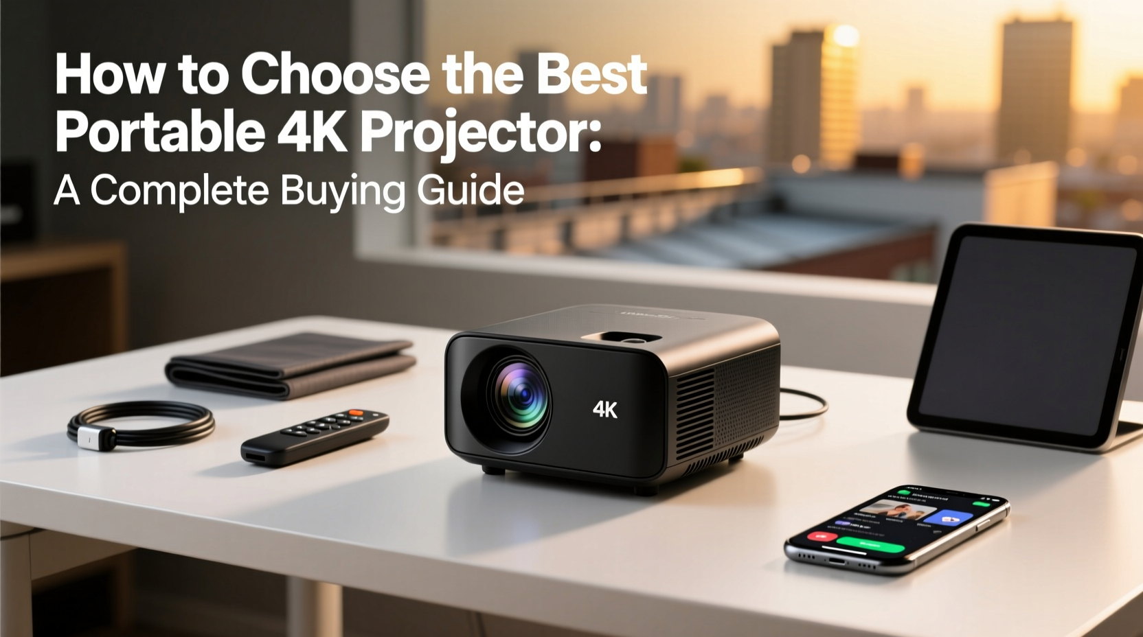 How to Choose the Best Portable 4K Projector: A Complete Buying Guide
