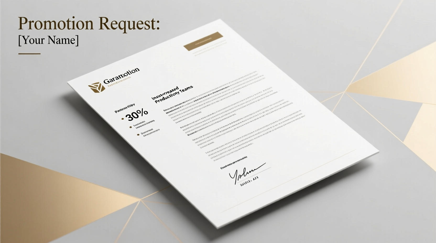 Crafting A Standout Cover Letter For A Promotion Tips To Showcase Your ...