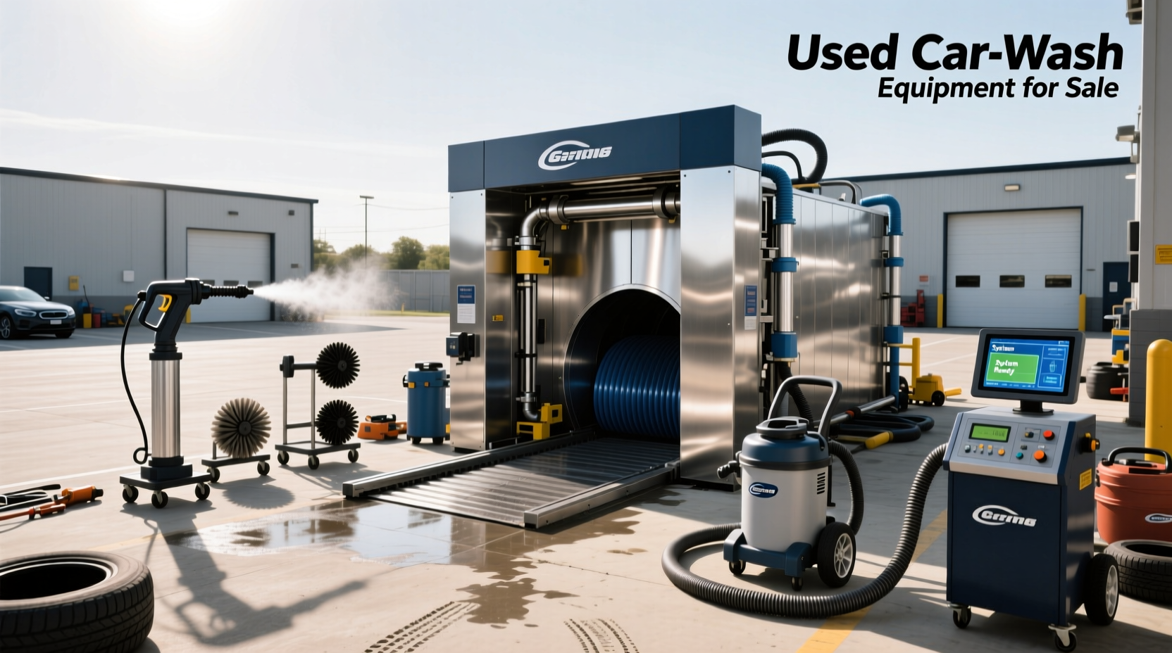 How to Buy Second Hand Car Wash Equipment for Sale Safely