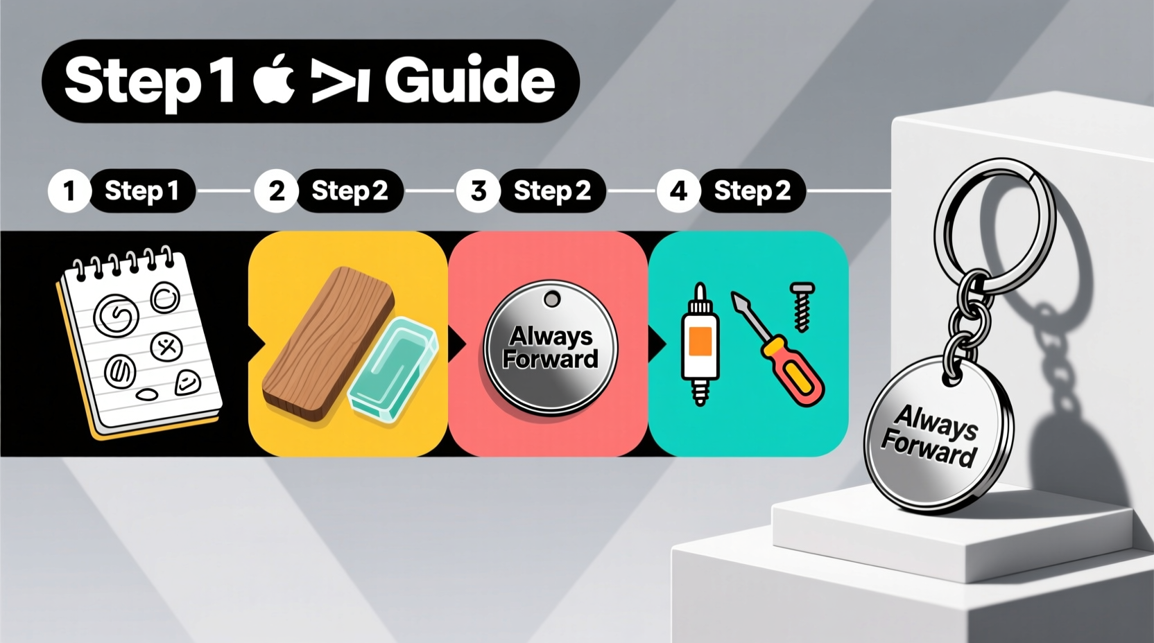 Step By Step Guide To Designing Your Own Custom Keychain That Stands Out