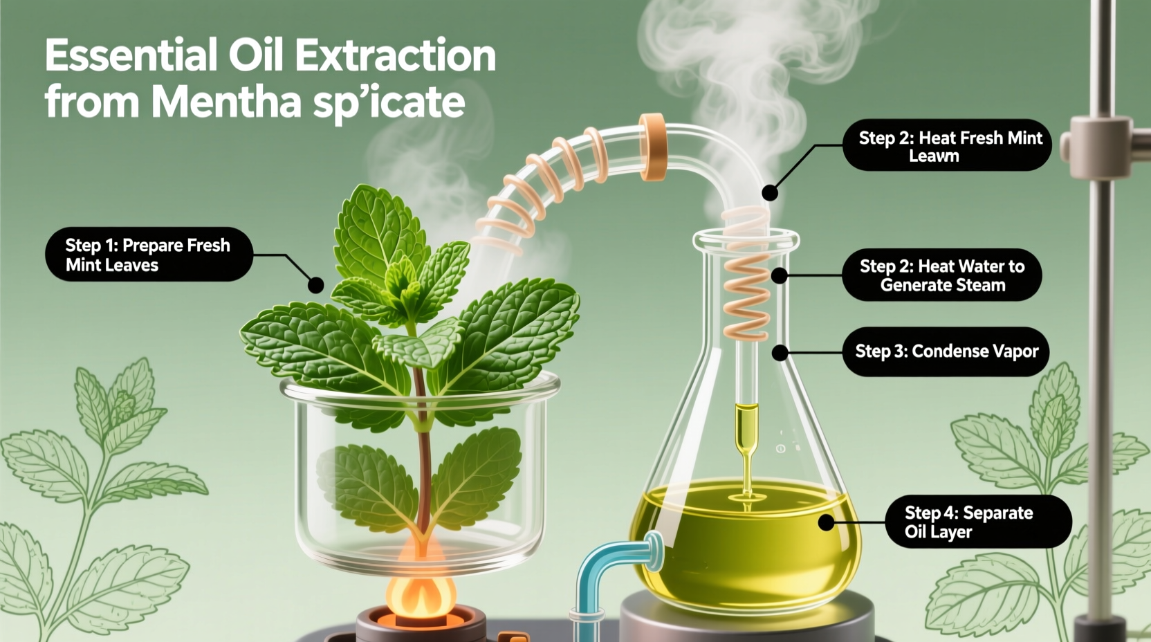 How to Extract Oil from Mint Leaves Effectively