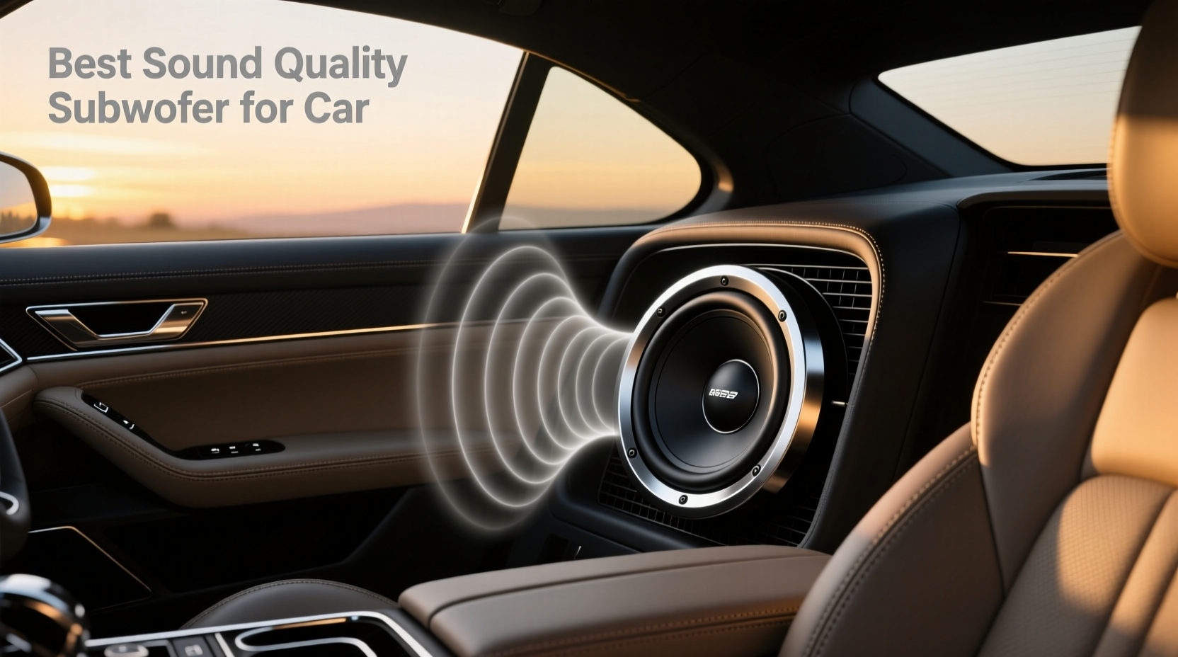best sound quality subwoofer for car buying guide