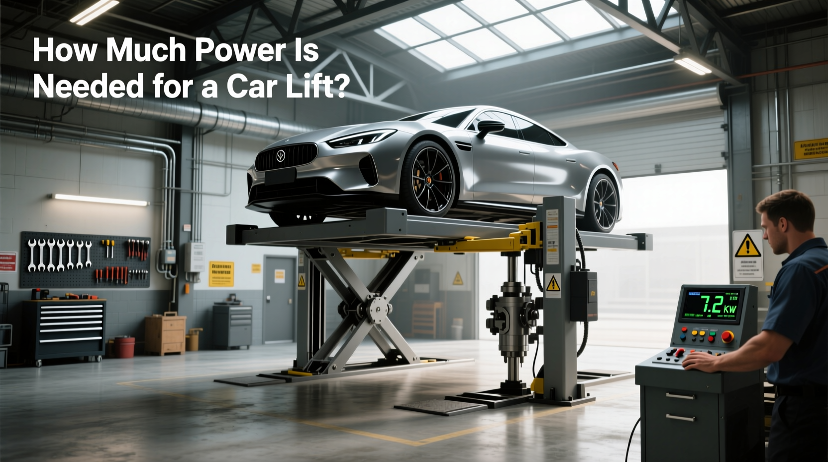 how to choose car lift power unit,How much power is needed for a car lift?