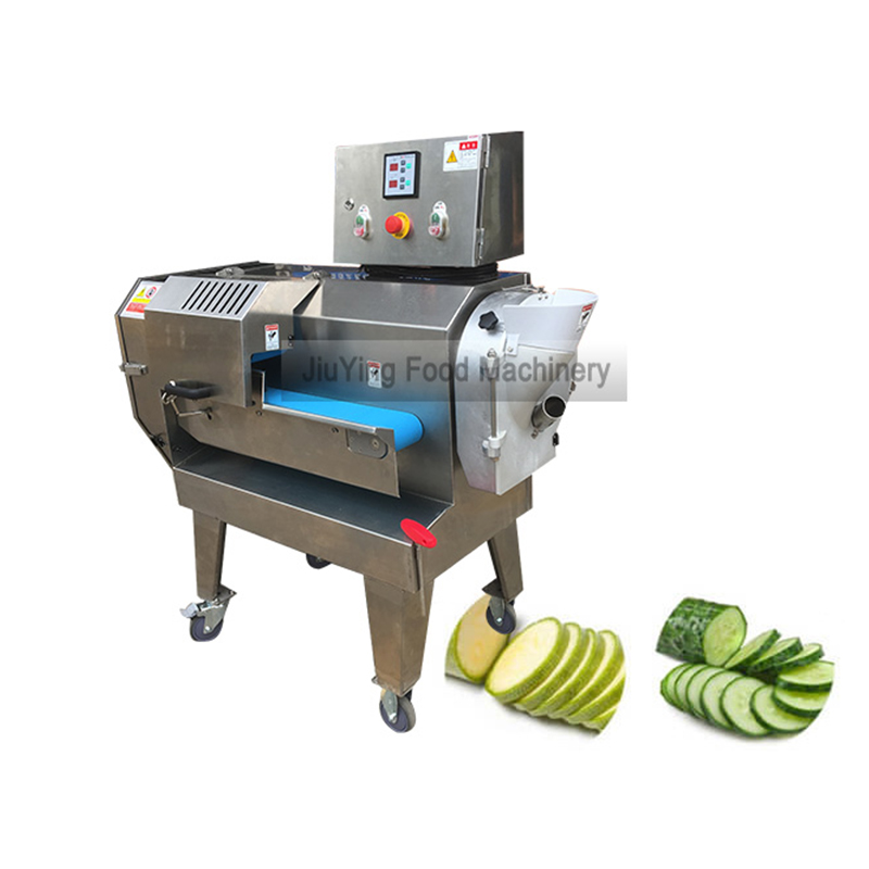 TJ-118 CNC multi-functional vegetable cutting machine double head kitchen equipment