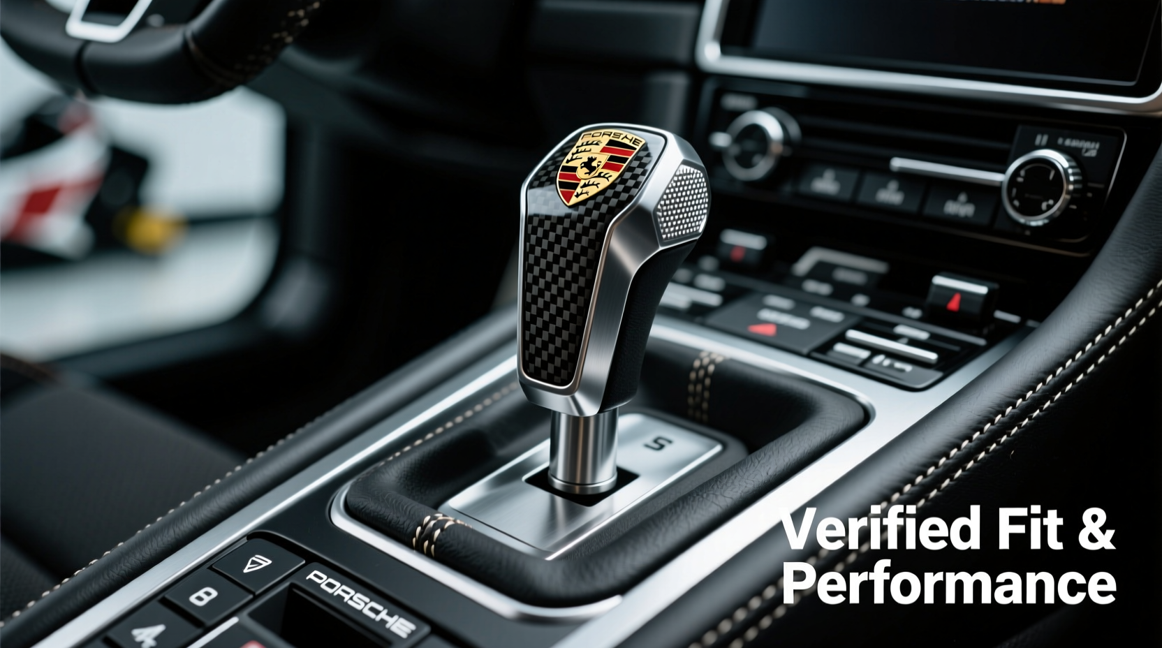 Porsche Shift Knob Track Carbon Aluminum: Verified Fit & Performance