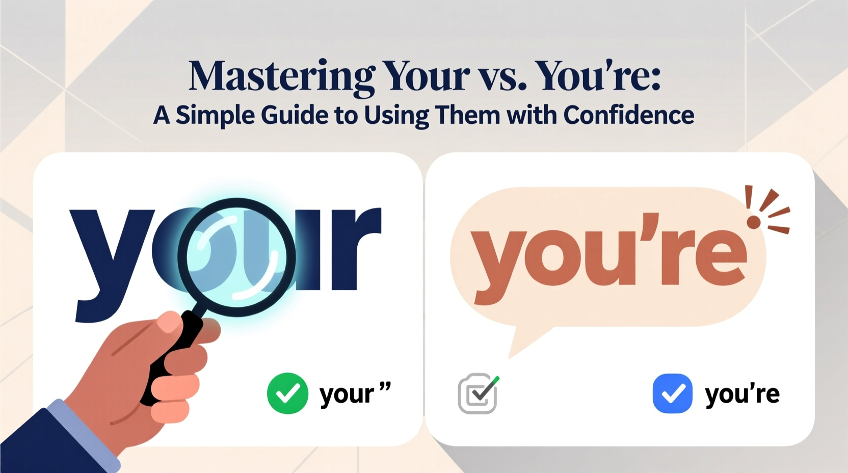Mastering Your Vs Youre A Simple Guide To Using Them With Confidence